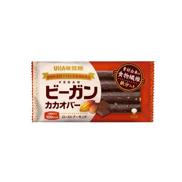 ヘルシーで体にやさしい植物性100％のナチュラルフード。購入単位：1個配送種別：在庫品Yahoo 通販 4902750910751 QE1403 UHA味覚糖 ビーガンカカオバー ローストアーモンド 健康食品 けんこうしょくひん 食品 しょ...
