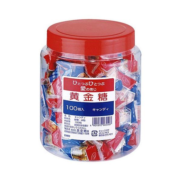 目を引くポット容器入り購入単位：1個(100粒入)配送種別：在庫品4901072065507 SH7127 sh7127 黄金糖 100ヶピロ黄金糖 100粒入 ポット容器 おうごんとう オウゴントウ ピロ黄金糖 砂やさしい甘さ なめらか ...