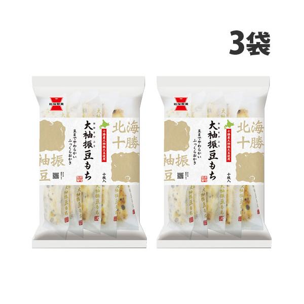 「大袖振大豆」を練りこんだ、口どけの良いやわらかいおかき。購入単位：1セット(3袋)配送種別：在庫品Yahoo 通販 4901037210416 SH9150 岩塚製菓 大袖振豆もち 豆餅 岩塚せいか 岩塚 いわつか製菓 いわつかいせいか ...