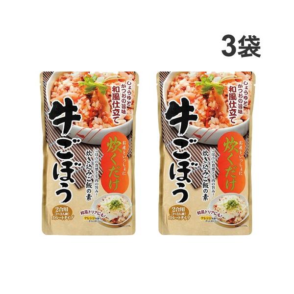 ごぼうとこんにゃくの食感がアクセントになっておいしい！購入単位：1セット(3袋)配送種別：在庫品Yahoo 通販 4560100340636 SH9252 食品 しょくひん 光商 こうしょう 炊き込みご飯の素 炊き込みご飯のもと 炊込みご飯...