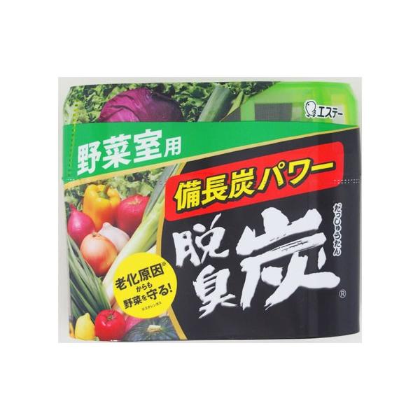 気になるニラ・ネギのニオイにも効く！購入単位：1個配送種別：在庫品Yahoo 通販 4901070117192 14901070117199 SK4989 sk4989 エステー 脱臭炭 野菜室用 140g えすてー エステー株式会社 脱臭...