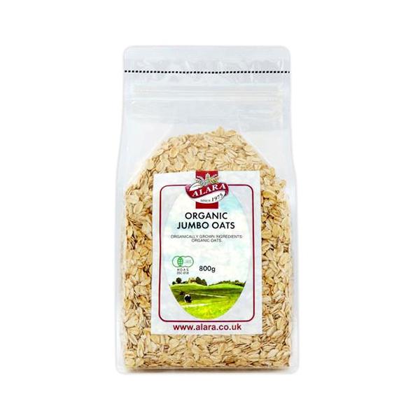 有機栽培で大切に育てた大粒のオーツ麦を厳選。購入単位：1袋配送種別：在庫品Yahoo 通販 4972222205159 SY4619 アララ オーガニック ジャンボオーツ 800g あらら ALARA オーガニックジャンボオーツ おーがにっ...