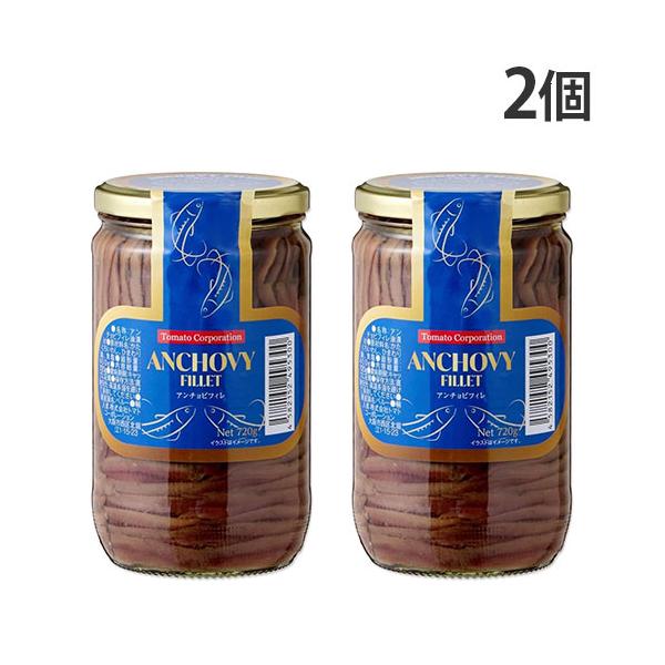 炒め物やパスタソースなどに使える、程よく塩気がきいたアンチョビフィレ。購入単位：1セット(2個)配送種別：在庫品Yahoo 通販 4582152495300 SY4779 トマトコーポレーション アンチョビ フィレ ペルー産 瓶 720g×...
