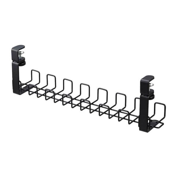 コード類をすっきり整理できるケーブルトレー。購入単位：1台配送種別：直送品 代引不可 返品不可 配送日時指定不可Yahoo 通販 Y07480 ガラージ がらーじ GARAGE PLUS プラス ワイヤーケーブルトレー Lサイズ ブラック ...