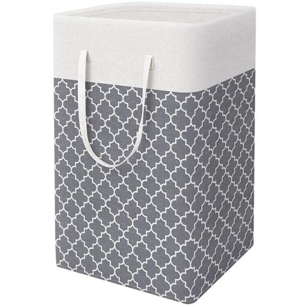 クローバーグレー/大/CON-PNS-LB1651・Color:クローバーグレー・パッケージ個数:1・【大容量収納】75L収納OK衣類、シーツ、タオルなど家族全員の洗濯物もこれ一つで解決・【収納目隠し】横から中見が見えないからお部屋をすっき...