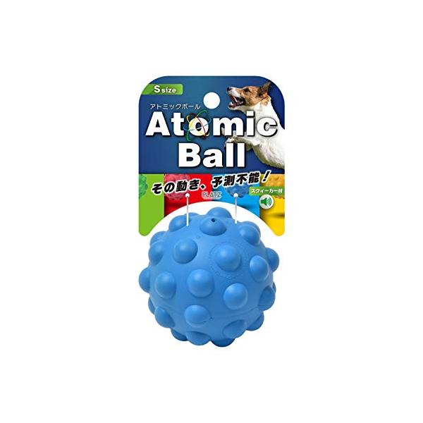 ・ブルー Sサイズ PZ70221・・Size:SサイズColor:ブルー・商品名：アトミックボール　Ｓ　ブルー・ブランド名：PLATZ・生産国：中国・サイズ：高さ15cm x 幅7.3cm x 奥行7.1cm・重量/容積：88g