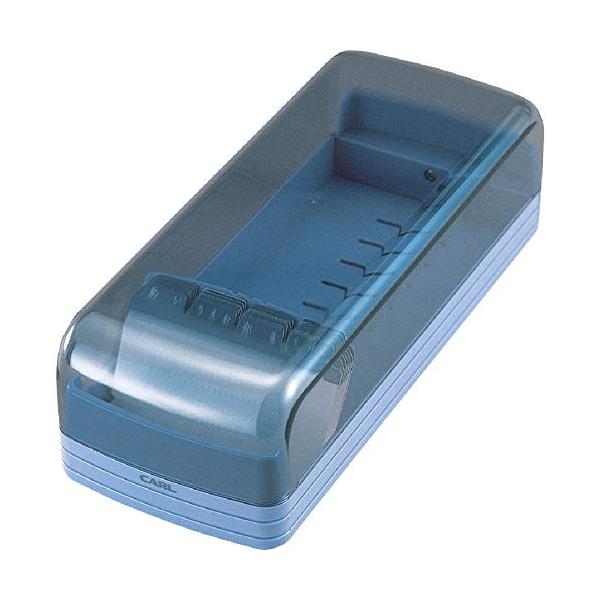 シンプルブルー/収納枚数:800枚/NO.870E-B・Size:収納枚数:800枚・パッケージ個数:1・カール事務器 名刺整理箱 800枚 ブルー No.870E-B