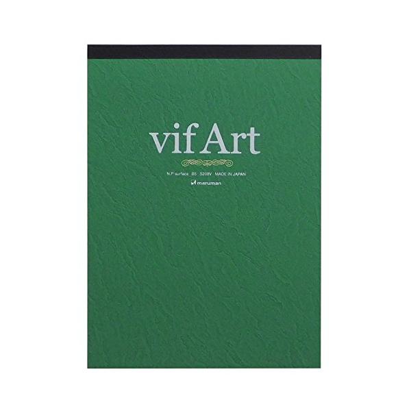 中目・ホワイト  S208V・・Style:中目・サイズ:B5・寸法:縦 268mm ×横 193mm・ヴィフアール水彩紙 242g/m2 中目・枚数:中性紙 15枚・厚紙表紙 天のり