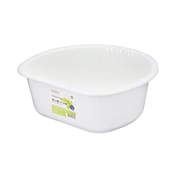 D型 Lサイズホワイト/-/K-1648 WH・Color:ホワイトStyle:D型 Lサイズ・パッケージ個数:1・サイズ:幅36×奥行33×高さ14.3cm、重量:382g、材質:ポリプロピレン、生産国:日本・大人数にも対応できる大きめの...