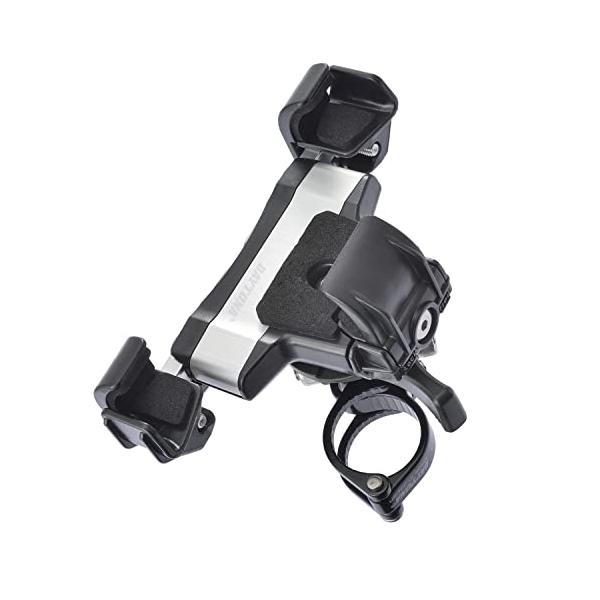 リジットタイプ・ブラック 1個 (x 1) 17232・・PatternName:リジッド・同梱商品:ホルダー本体×1、スライドウィングHighタイプ×1、シリコンバンド×2、六角レンチ×2、首振りクランプ(リジッドタイプ)×1・片手でスマ...