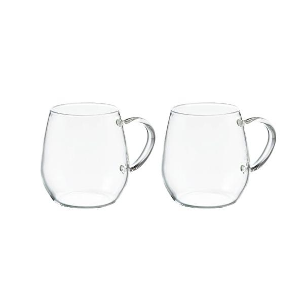 スタッキング不可透明/360mL/RDM-1824・Size:360mLStyle:スタッキング不可PatternName:2個セット・パッケージ個数:1・スープやミルクの温めにも・材質:本体ガラス/耐熱ガラス・ホットでもアイスでもシーンを...