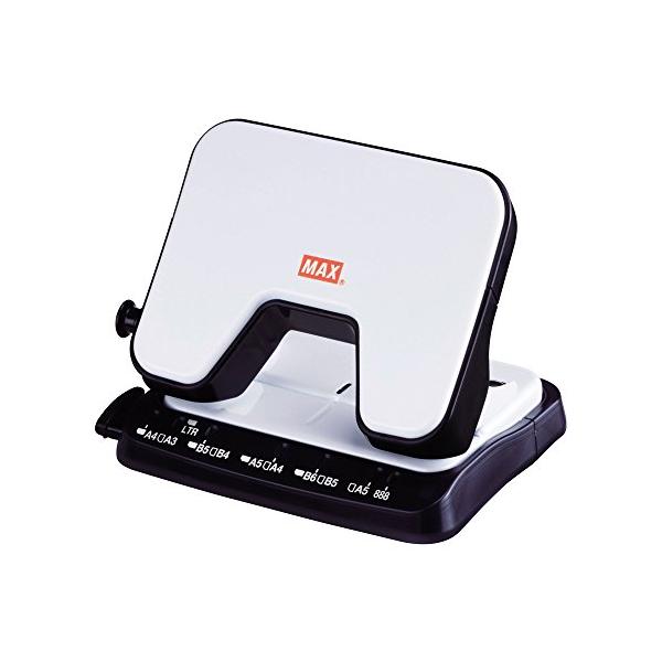 ・ホワイト 25枚開け DP-25T/W・・Color:ホワイトSize:25枚開け・本体サイズ:H95×W119×D101mm、質量:305g・軽い力で25枚 / センタリングゲージ搭載・『中空刃+押し出し棒』機構・ハンドルを下げた状態で...