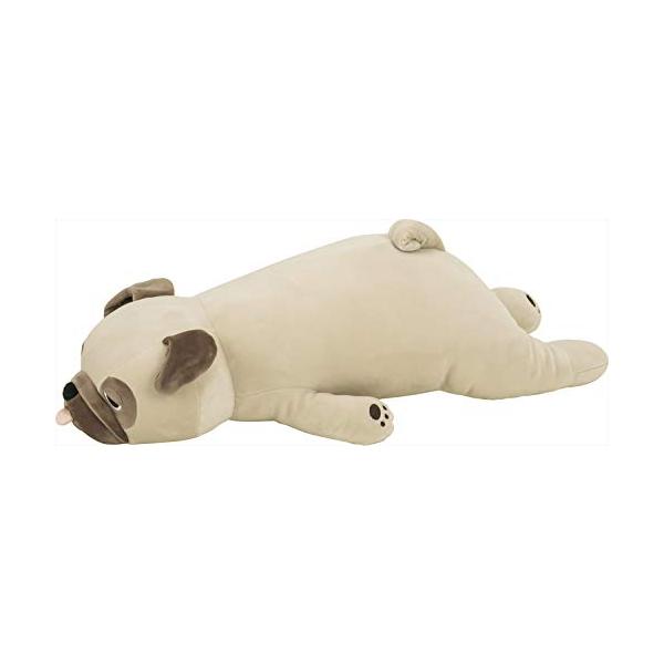 パグのハナ・パグのハナ Medium ・・Style:パグのハナSize:Medium・【サイズ】（約）W55×D22×H12cm・【素材】側地:ポリエステル95%・ポリウレタン5%　中材:ポリエステル100%・【生産国】中国・【洗濯表示】...