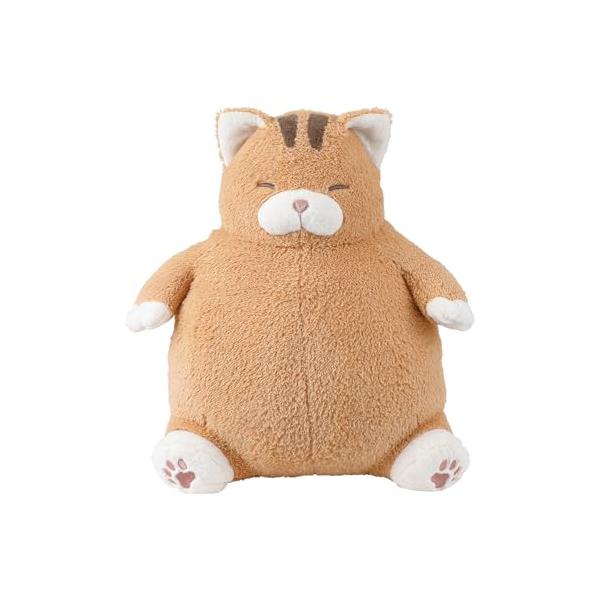 とらねこのしゃけとらねこのしゃけ/Large/27721-42・Style:とらねこのしゃけSize:Large・パッケージ個数:1・かわいいってたくさん言われすぎて、幸せ太りしちゃった。コロコロ・ぽてぽてボディに癒される、ねこちゃんの抱き...