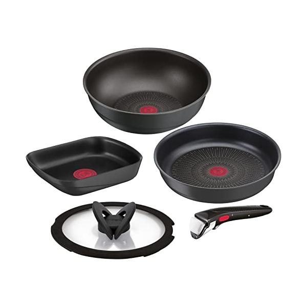 01)5点セットグレー/5点セット/L866S5・Style:01)5点セット・パッケージ個数:1・サイズ(約):フライパン26cm/27.7×27.7×5.5cm、ウォックパン26cm/27.7×27.7×5.5cm、エッグロースター/2...