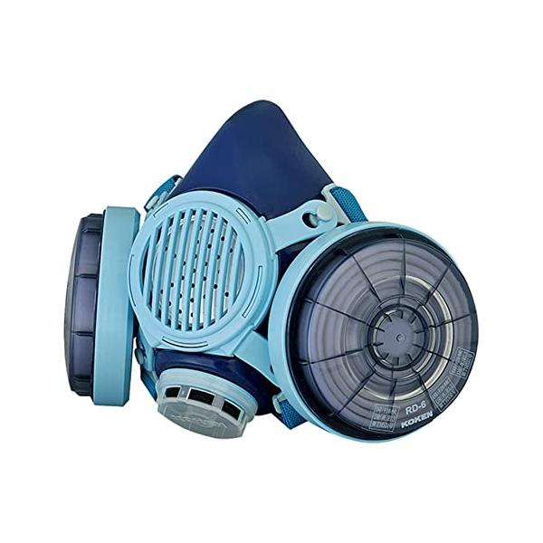 マスクブルー/Free Size/130290・パッケージ個数:1・原産国:日本・第TM645号・規格:RL3・粒子捕集効率:99.9%以上(平均99.99%)・吸気抵抗:85Pa以下(平均69Pa)