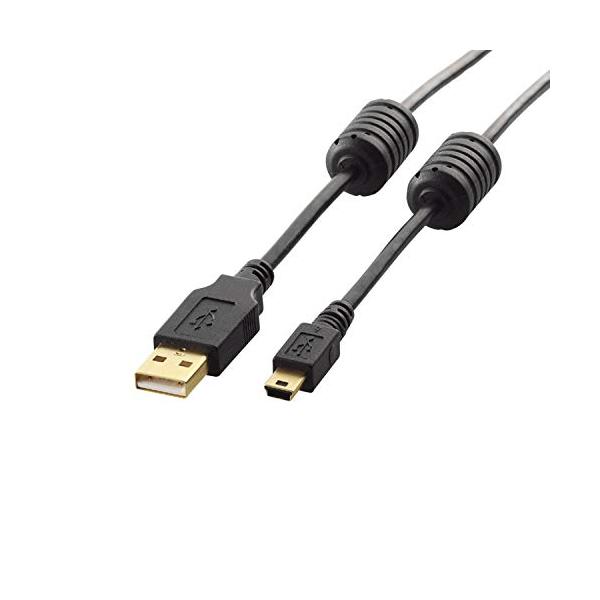 USB2.0ブラック/5m/U2C-MF50BK・Size:5mStyle:USB2.0・パッケージ個数:1・高周波ノイズを吸収する効果があるフェライトコアが付いたUSB2.0ケ-ブルです。・USB(Aタイプ:オス)のインタ-フェイスを持つ...