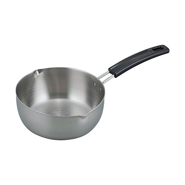 シルバー/1.7 L 直径 18 cm/VR-8338・パッケージ個数:1・商品サイズ:約 幅35.5×奥行19.1×高さ9.3cm、重量:約340g・鍋の高さ:7.3cm・本体:16-0ステンレス鋼(底の厚さ0.6mm)、ハンドル・つまみ...