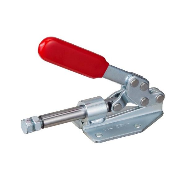 TP02F・レッド  TP02F・・Style:TP02F・ベース:フランジ・支持力:1.8kN・ストローク:30mm・ハンドル操作角度:145度・クランプボルト:TNN0830