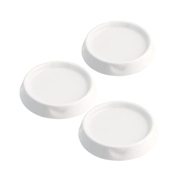 3枚・硯  24078・・Style:3枚・【特徴】陶器の硯。白色で色目が鮮明に確認できる。3枚入り・【本体サイズ】約7×7cm・【入数】3枚・【製造】日本製・【材質】陶器