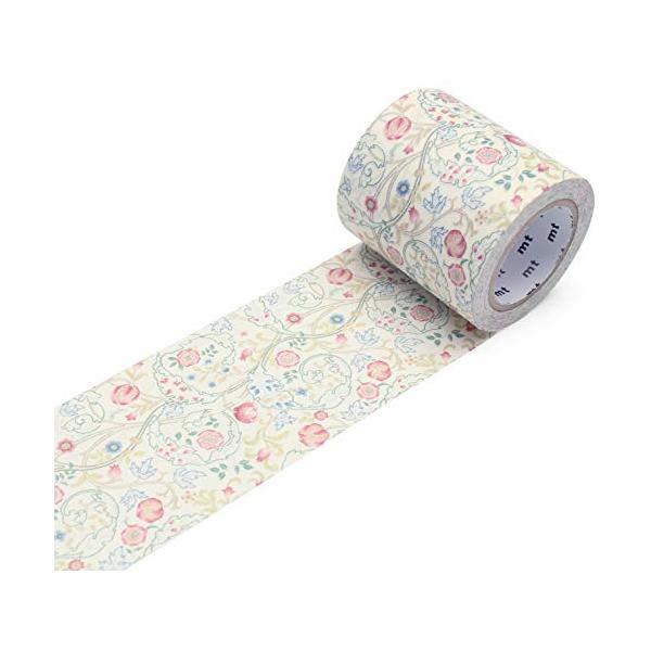 ・Mary Isobel 50mmx10m MTWILL06・・Color:Mary IsobelPatternName:単品・貼って剥がせる和紙マスキングテープ・ウィリアム・モリスのテキスタイルデザインをmtで再現しました。・【テープサイ...
