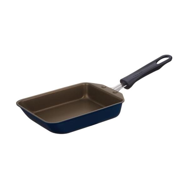 玉子焼き用軽量タイプ(ネイビー)/13cm(玉子焼き用)/KFI-013E NVY・Color:軽量タイプ(ネイビー)Size:13cm(玉子焼き用)Style:玉子焼き用・パッケージ個数:1・サーモスのガス火専用の玉子焼きフライパン。軽さ...