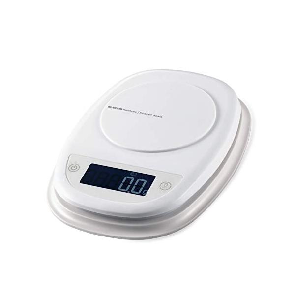 ・ホワイト  HCS-KS01WH・・Color:ホワイト・詳しくは「商品の仕様」「商品の説明」をご確認ください。・必要な機能をシンプルに備えたキッチンで使用しやすいコンパクトサイズのキッチンスケール。・重量は0.3〜2 000gまでの計量...