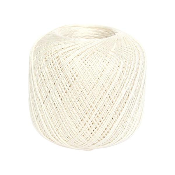 Col.851クリーム系/-/EMMY-851・Color:クリーム系Style:Col.851・パッケージ個数:1・素材:綿100%・対応の針:レース針0号~かぎ針2/0号・サイズ:約218m・しなやかで細く 編みやすいレース編み用の糸。...