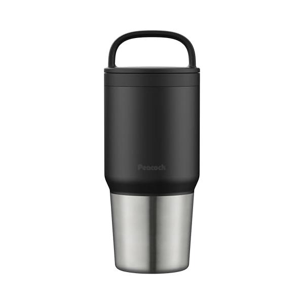 ブラック/600 ml/AEF-60 B・Color:ブラックSize:600 ml・パッケージ個数:1・●ステンレス真空断熱構造でしっかり外気温を遮断、保温保冷効果に優れています。●携帯しながら歩くのに便利なハンドル付き。●全パーツ食洗機...