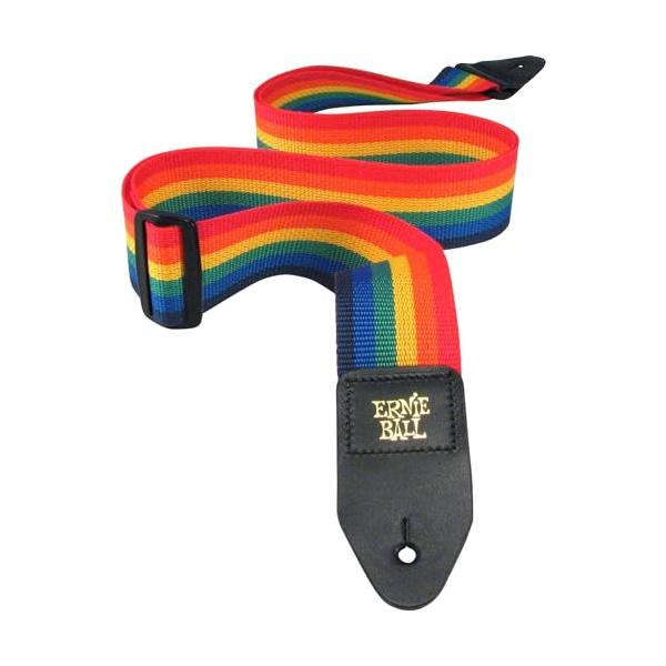 ストラップ単品Rainbow/0/P04044・Color:RainbowStyle:ストラップ単品PatternName:単品・パッケージ個数:1・数多くのギタリストに愛用されているアーニーボールのロングセラー・しなやかで伸びにくく丈夫な...