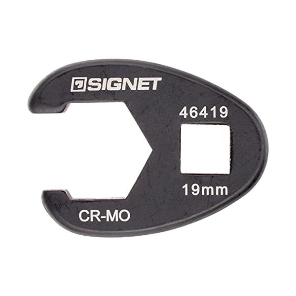 ・ブラック 19mm 46419・・Size:19mm・●サイズ(mm)：19●差込角（”ＳＱ）：3/8●幅(mm)：36●全長(mm)：49●厚み(mm)：10・●ブレーキ周りの整備に最適。