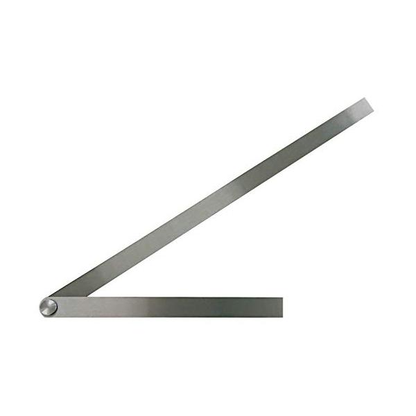 ・ 30cm 62510・・Size:30cm・全長(mm)：300 呼び寸法(mm)：300 幅(mm)：15 厚さ(mm)：2 短枝(mm)：180・目盛なし・本体：ステンレス（SUS420J2） ねじ：真鍮