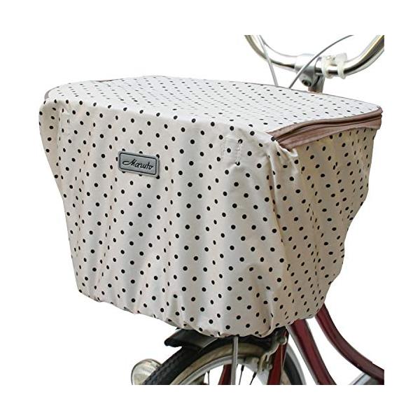 ・水玉/ホワイト 標準 D-4FMT・・Color:水玉/ホワイト・サイズ:(約)幅38×奥行30×高さ30cm・適応:丸カゴ・角カゴ兼用(ワイドカゴ不可)・素材:ポリエステル(PUコート)、フタ中貼/EVA・1段タイプです(2段式容量変化...