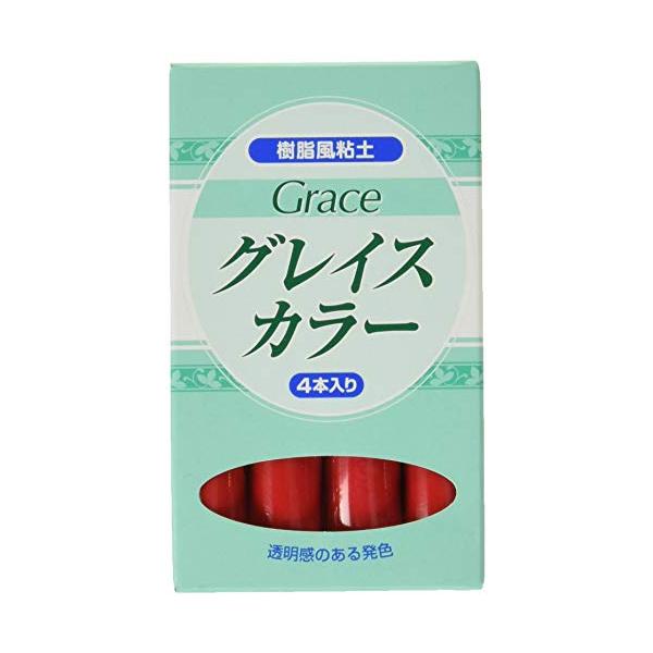 ・レッド  8611・【 内容量（約） 】 120g （30g×4本）・自然乾燥でかたまる粘土