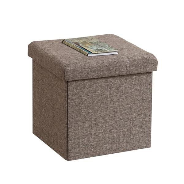 スツールチャコール/奥行き 31cm × 幅 31cm x 高さ 30.5cm/85992・Color:チャコールStyle:スツール・パッケージ個数:1・サイズ:幅30×奥行30×高さ30cm・本体重量:1.5kg・素材・材質:ポリエステ...