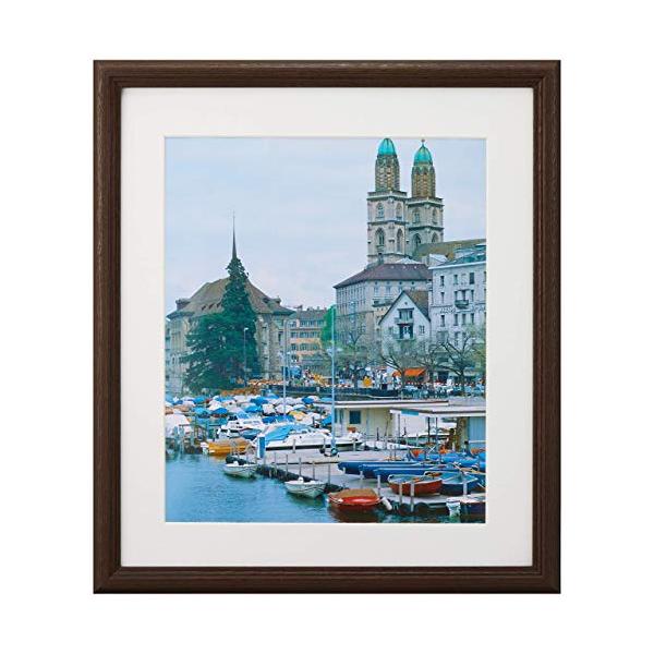 1枚ブラウン/4切/407390・Color:ブラウンSize:4切Style:1枚・パッケージ個数:1・前面板には透明PET板(厚さ0.4mm)を採用。軽量で、破損を防ぐことができます。・木製・厚手Vカットマット台紙(厚さ1.0mm)・額...