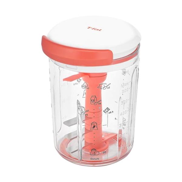 04) 900ml 粉もの生地用レッド/04) 900ml 粉もの生地用/K18744・Style:04) 900ml 粉もの生地用・パッケージ個数:1・サイズ(約):11×12.6×15.8cm・本体重量(約):383g・素材・材質:容器...