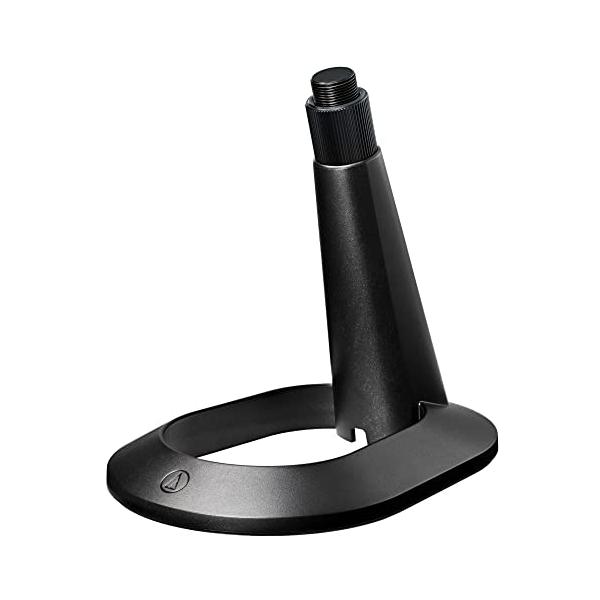 デスクトップマイクスタンド・ブラック  AT8703・マイクロホンスタンドは、デスクトップで使用されるUSBマイクロホンの多くに付属されていますが、スタジオ用途が主目的となるXLRマイクロホンではあまり付属されていません。また、すべてのユー...