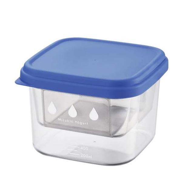 02:大容量ブルー/-/ST-3002・Style:02:大容量・パッケージ個数:1・サイズ:171x171xH124mm・素材・材質:本体 水切りざる AS樹脂 / 蓋 ポリエチレン / メッシュ 18-8ステンレス(60メッシュ)・生産...