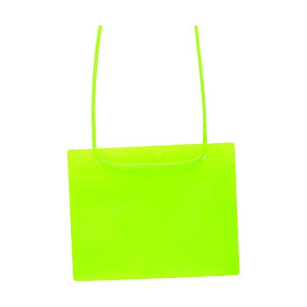 グリーン/名刺サイズ/VN-849-G・Size:名刺サイズColor:グリーン・パッケージ個数:1・展示会やイベント時に大活躍まとめ買いにも最適。・5色のカラー展開で、グループ分けに最適・内寸：幅94×高さ63mm・紐の長さ：100cm・...