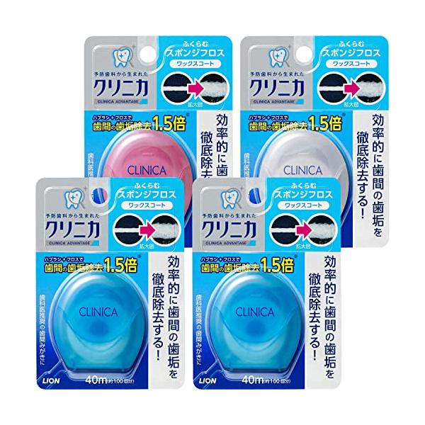 ・ 4個 (x 1) ・・Size:4個 (x 1)PatternName:本体・歯科医推奨の歯間みがきに。ふくらむフロスが歯間にピタッと密着。・色は選べません。予めご了承下さい。・原産国:マレーシア・内容量:40m×4個・商品サイズ (高...