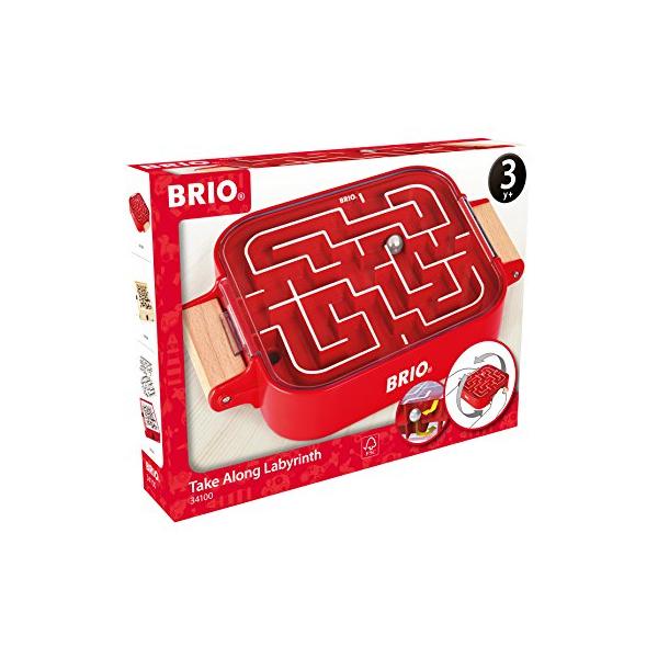 ・ポータブルラビリンス 34100  63410000・・Color:ポータブルラビリンス 34100・BRIO (ブリオ)の持ち運びできるラビリンスゲームトイです。対象年齢:3歳から・本体は密閉型になっており、玉をなくすことなく、小さいお...