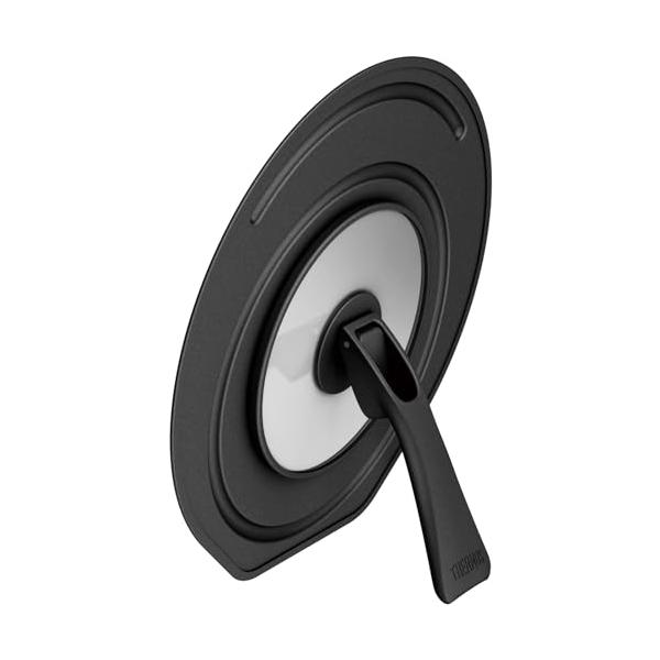 アルミニウム・ガラスフタブラック/20/24cm対応/KLC-002 BK・Size:20/24cm対応Style:アルミニウム・ガラスフタ・パッケージ個数:1・収納に便利な折りたためるフライパンフタ。自立するから調理中に便利。・適応サイズ...