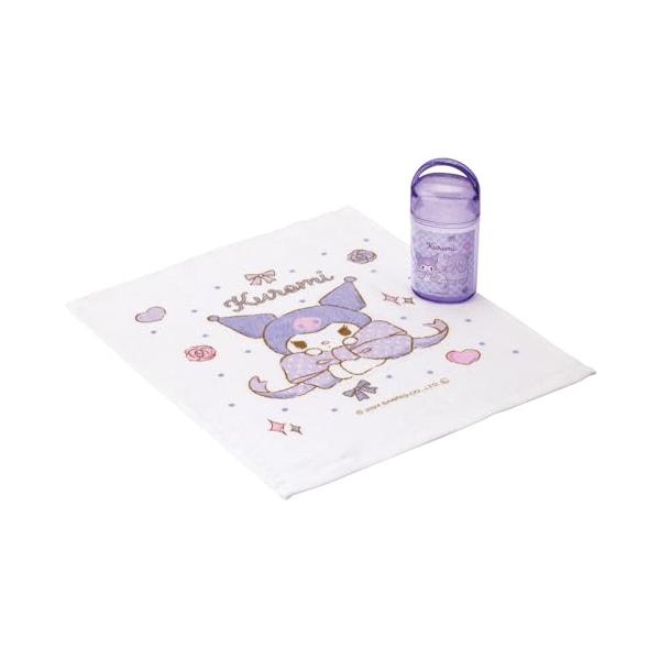 クロミ/-/OA5AG・Color:クロミPatternName:セット・パッケージ個数:1・サイズ：横5.8×縦4.4×高12.5、おしぼり：横28×縦32cm・材質：ケース：AS樹脂、おしぼり：綿100％、使用抗菌剤の種類：無機抗菌剤・...