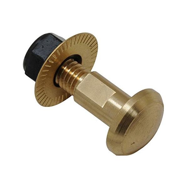 インダストリアル・ゴールド 6mm ネジサイズ6mm・・Size:6mm・用途:ネジ+ナットセット・特徴:経済的な交換部品・対応鋏:千吉金(鋏シリーズ/大久保鋏・長刃大久保鋏・古流鋏・池之坊鋏)・規格:6mm・入数:1個