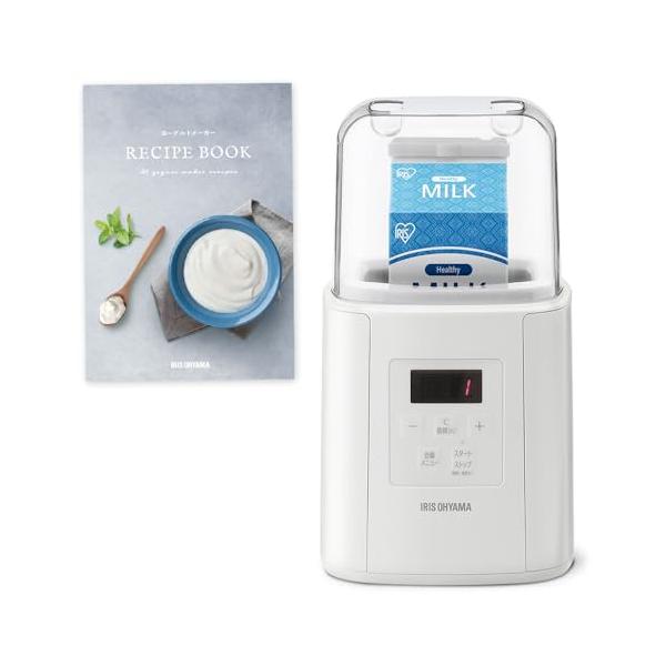 新モデル(レシピブック付き)ホワイト/-/IYM-016-W・Style:新モデル(レシピブック付き)・パッケージ個数:1・豆乳パックもそのままセット手軽にお家で自家製ヨーグルトが楽しめます。・【作り方】材料：牛乳900ml、ヨーグルト10...