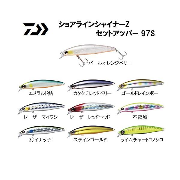 97S(シンキング)・ゴールドレインボー 97mm 04827413・・Color:ゴールドレインボーStyle:97S(シンキング)・カラー:ゴールドレインボー・タイプ:シンキング・サイズ(mm):97・標準自重(g):17.5・潜行レン...