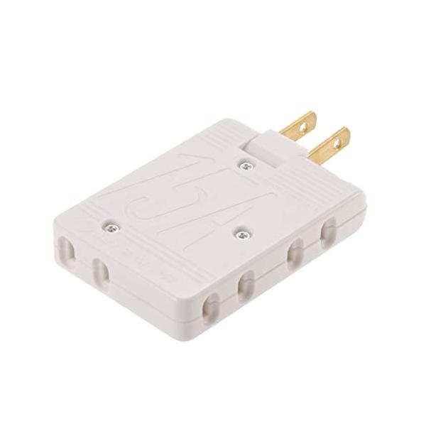 サイドコーナータップ・ホワイト 3個口 HS-AS315/W-G・・Size:3個口Style:サイドコーナータップ・合計1500ワット以下