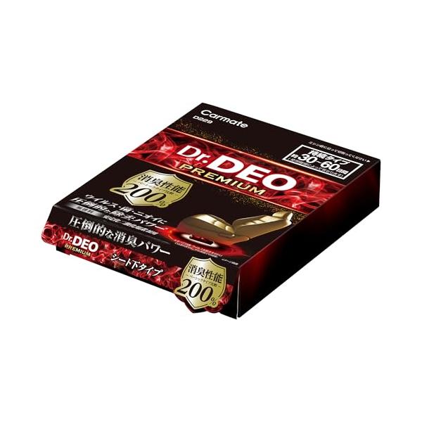 消臭性能200%レッド/ノーマルサイズ/D229・Size:ノーマルサイズStyle:消臭性能200%・パッケージ個数:1・従来品より消臭性能が2倍にアップした、ドクターデオシリーズ最強の置くだけ除菌・消臭剤【無香タイプ】・車のシート下に置...