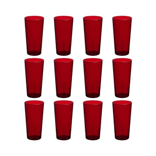 レッド/590ml/PLTHTB020R・Size:590mlColor:レッド・パッケージ個数:1・【商品仕様】直径外寸：8.7cm　サイズ：8.7×8.7×16.5cm　重量：118g　容量：590ml　厚み：2.8mm　材質：AS樹脂...